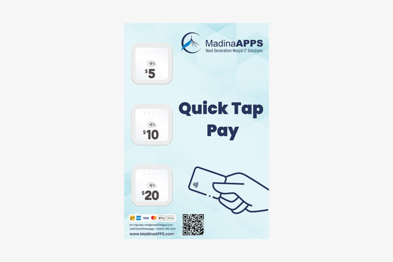 Mosque Donations: How Tip Tap Pay is Making Giving Easier - Madina Apps