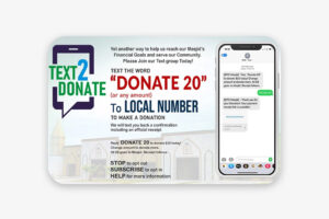 Increase Friday Jummah Donations with Quick Text-to-Donate - MadinaAPPS